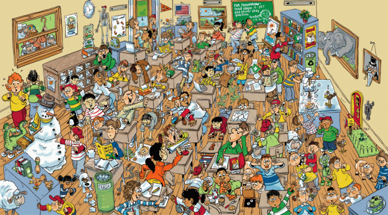 Cluttered-Classroom - Sensational Achievements, LLC