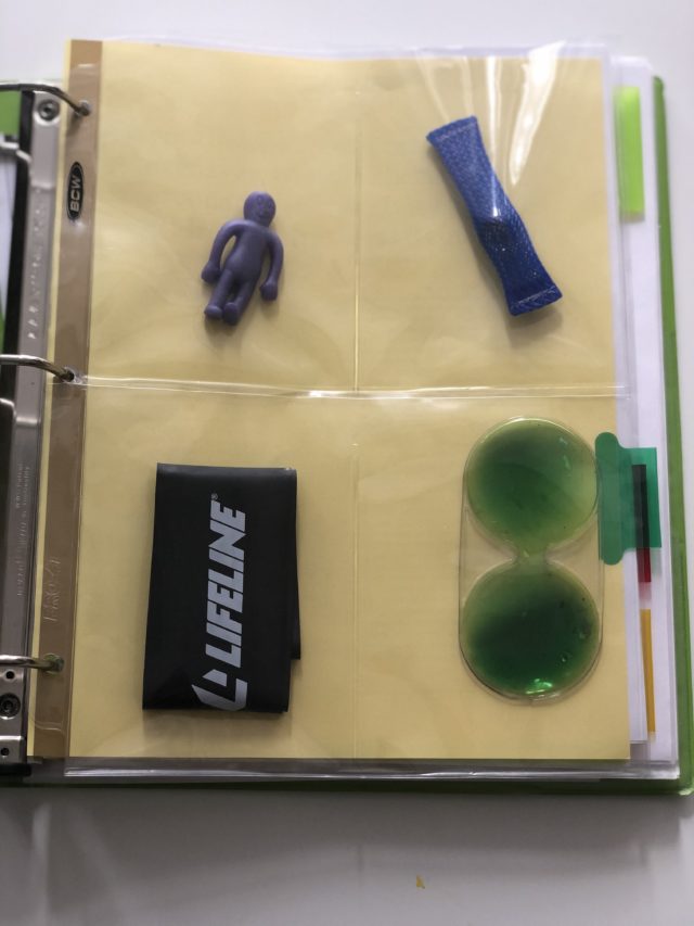 Hidden Binder Fidget Holder - Sensational Achievements, LLC