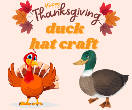 Thanksgiving Duck Craft - Sensational Achievements, LLC